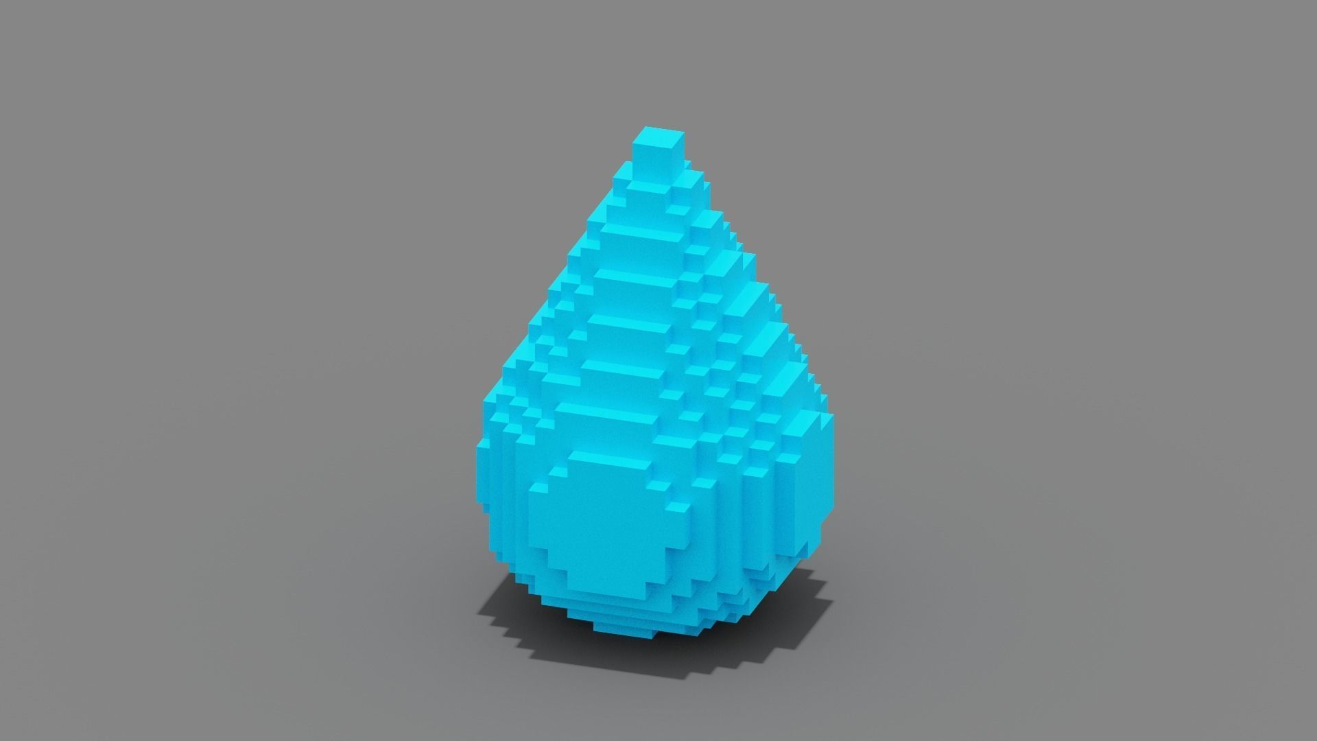 3D model Voxel Water VR / AR / low-poly | CGTrader