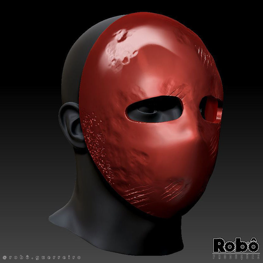 BULLDOZER OPERATOR BELLIGERENT MASK - CALL OF DUTY - WARZONE 3D model ...