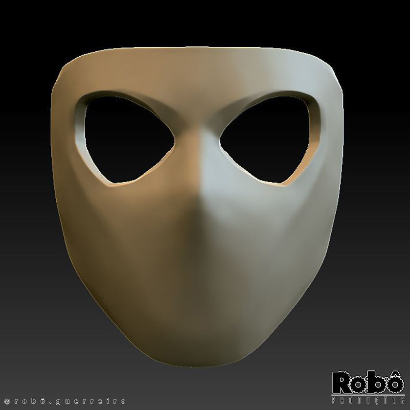 AJAX OPERATOR CONVICT MASK - CALL OF DUTY - MOBILE - WARZONE 3D model ...