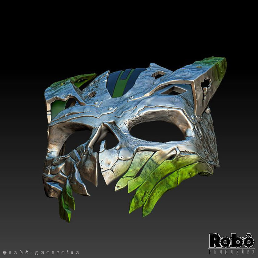 GHOST CONDEMNED SIMON RILEY MASK - COD - MW2 - WARZONE 3D model 3D ...