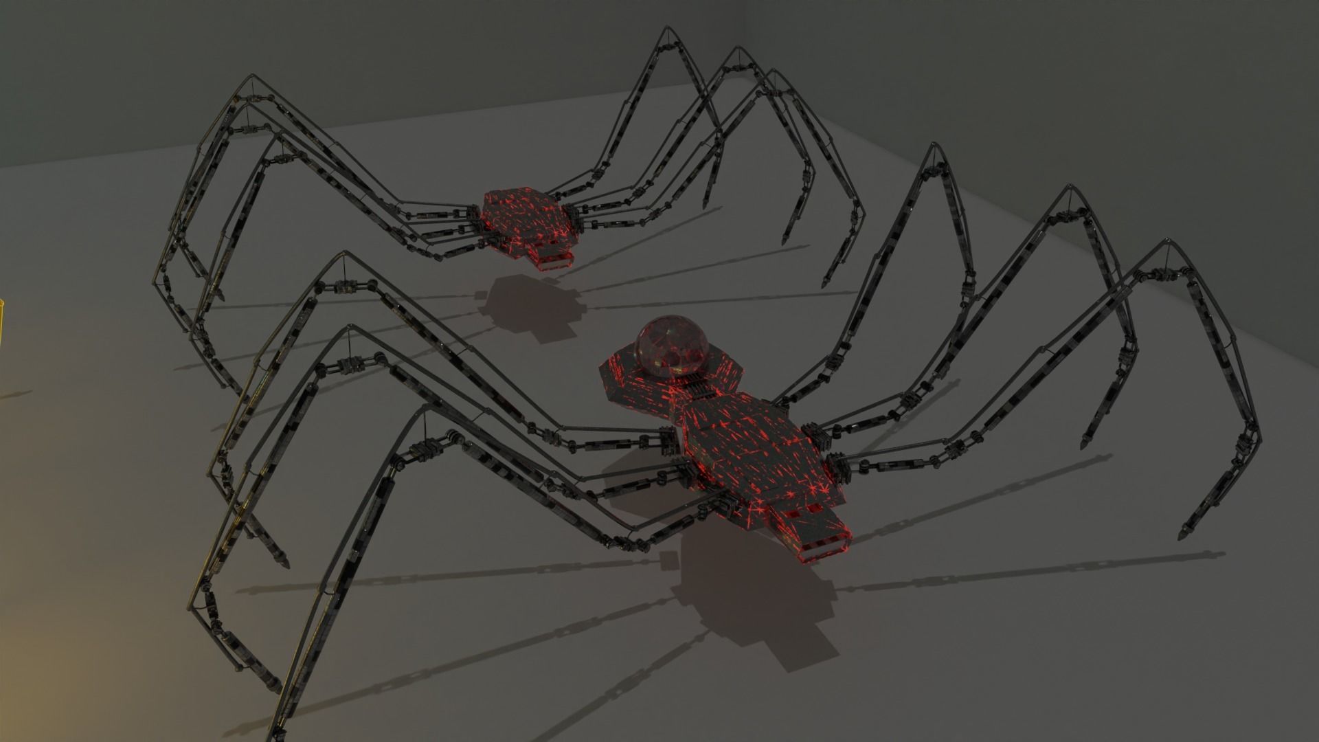 12 usb robot hologram threads and top quality textures free 3D model ...