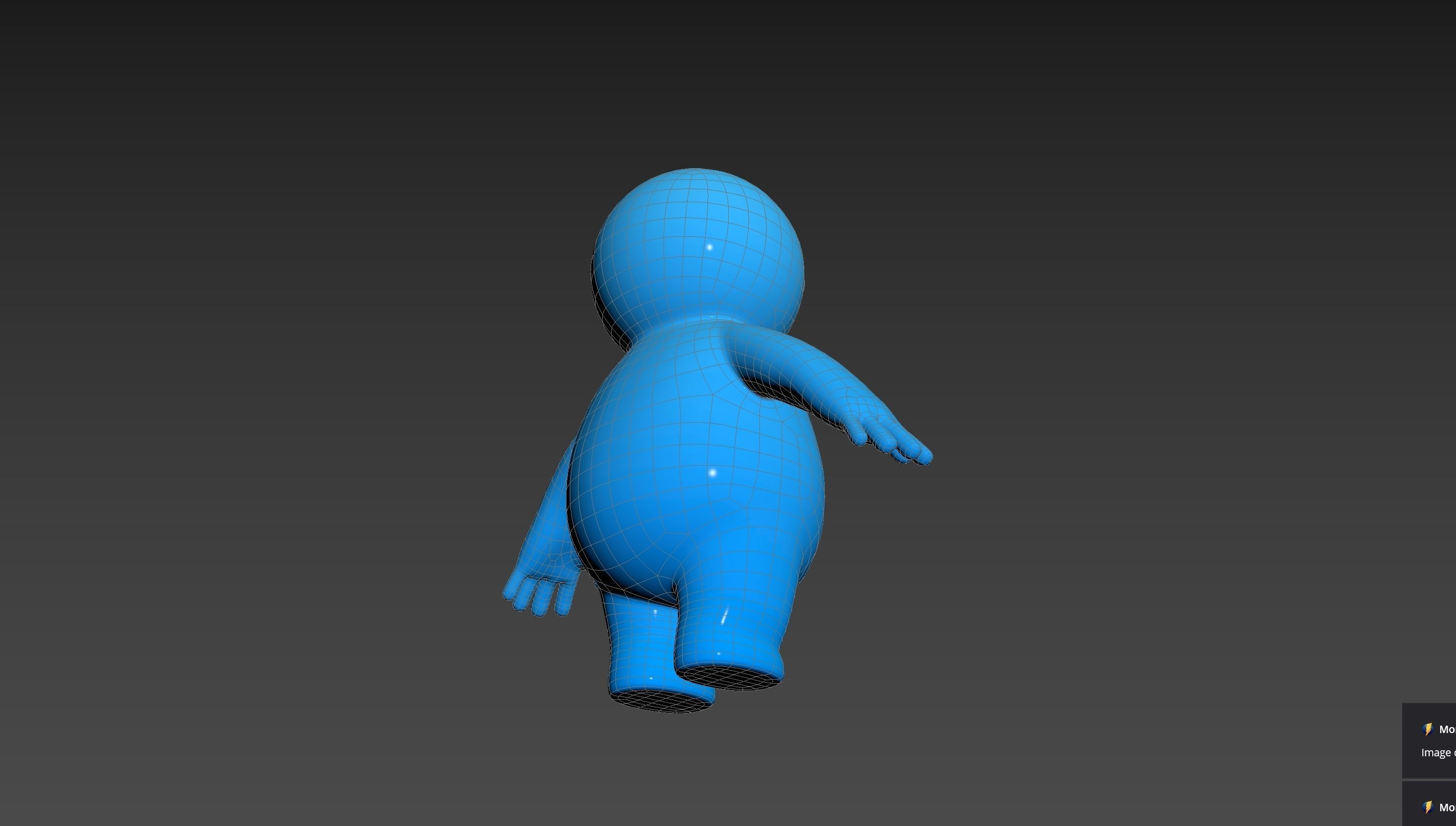 Character231 Little Mascot 3D model | CGTrader