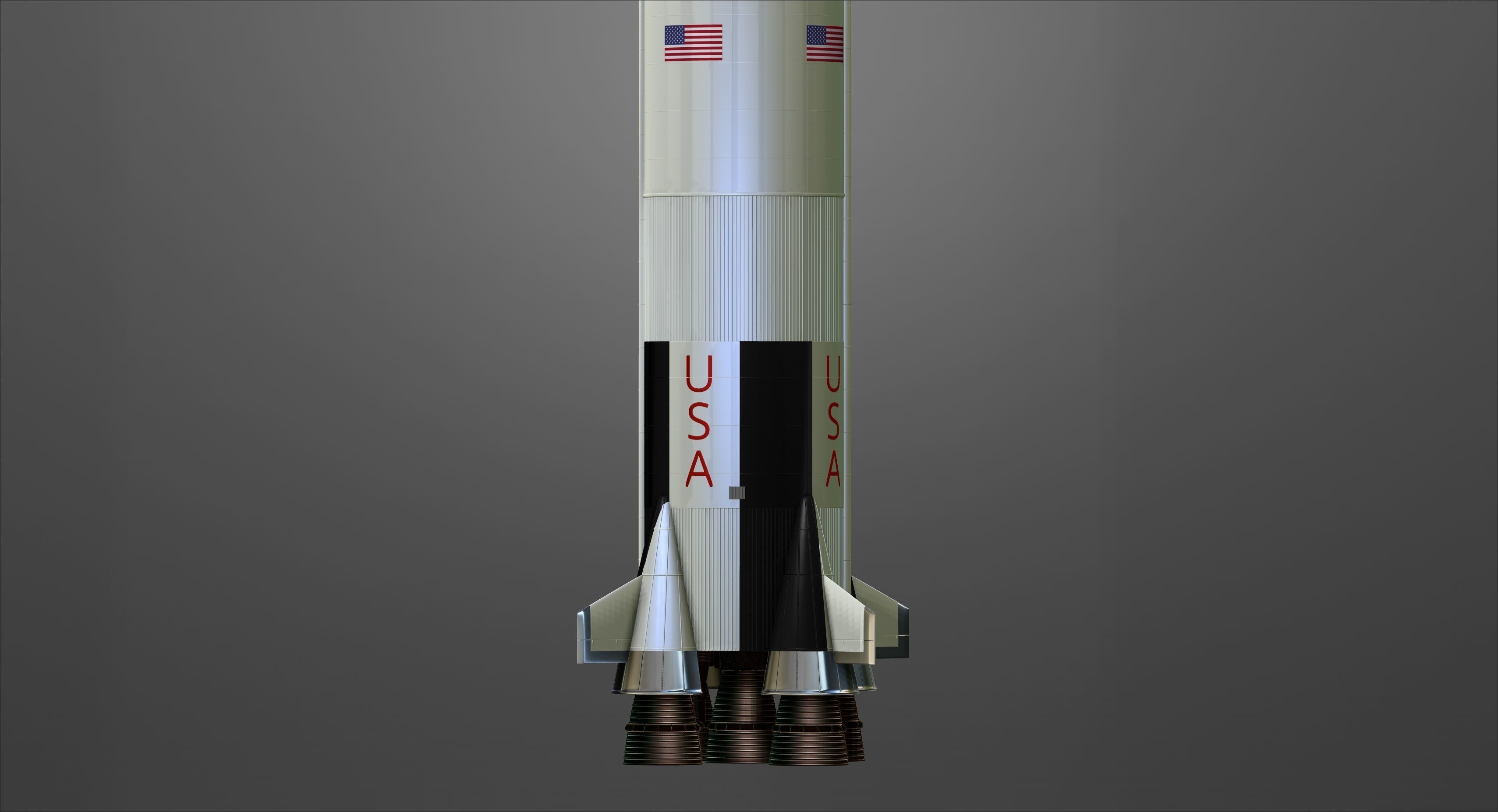 Nasa Saturn V Rocket and Launch Pad 3D model for 3D Printer 3D model 3D ...