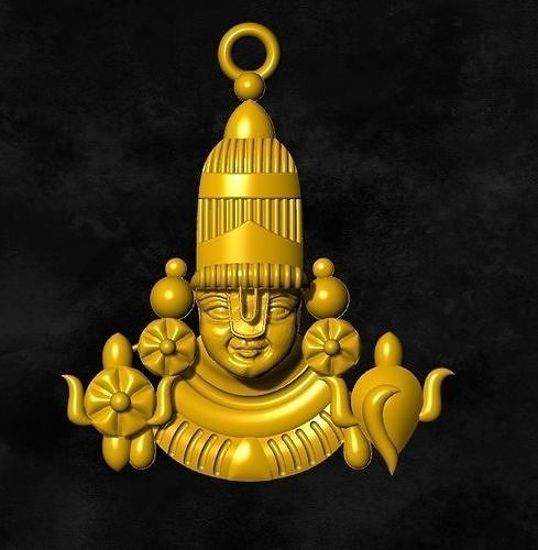 BALAJI PENDENT 3D model 3D printable | CGTrader
