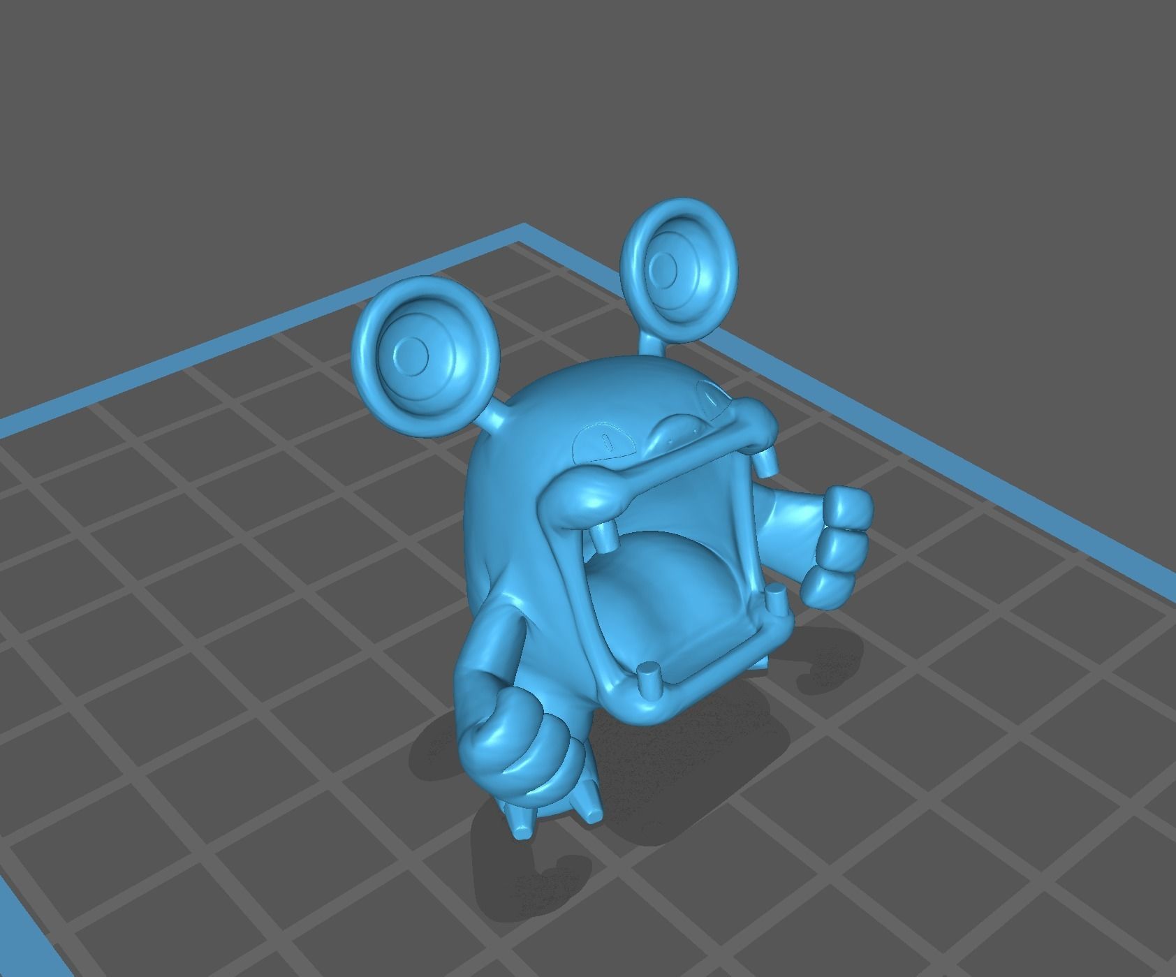 Loudred pokemon 3D print model 3D model 3D printable | CGTrader