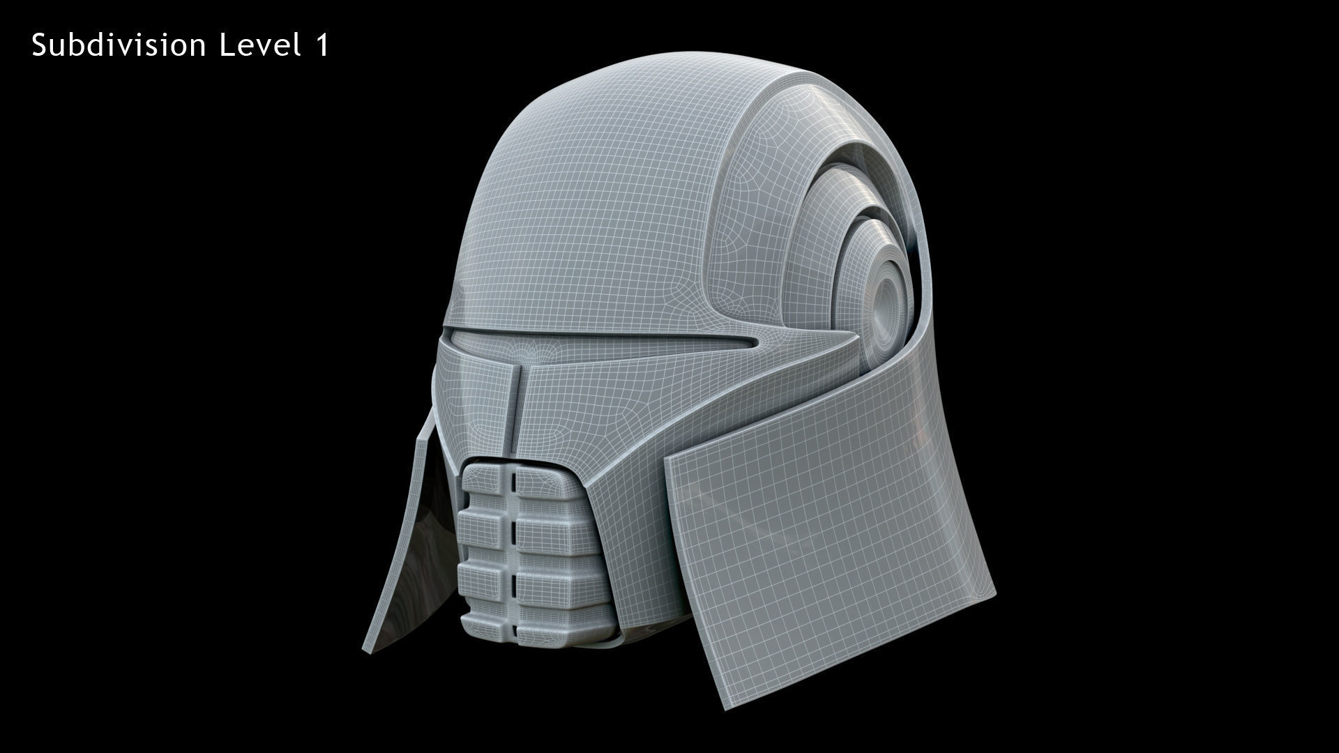 Lord Starkiller Helmet 3D model | CGTrader
