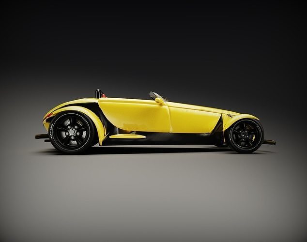 Plymouth Prowler 3d model 3D model | CGTrader