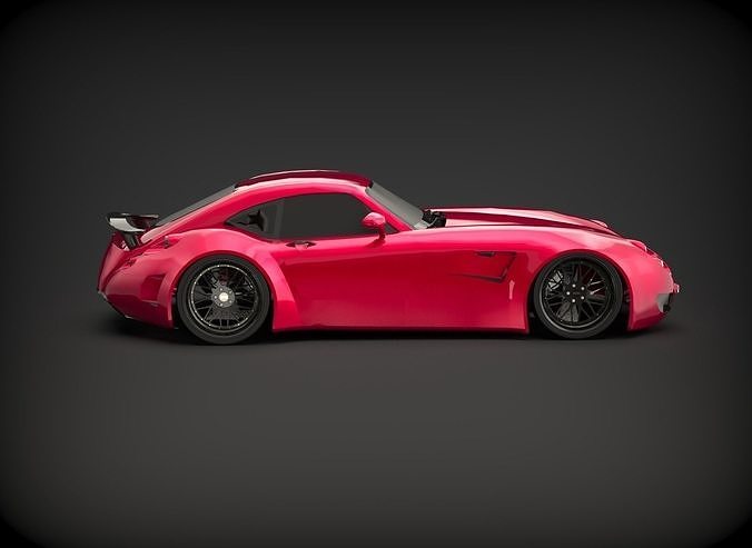 wiesmann mf5 roadster 3d model 3D model | CGTrader