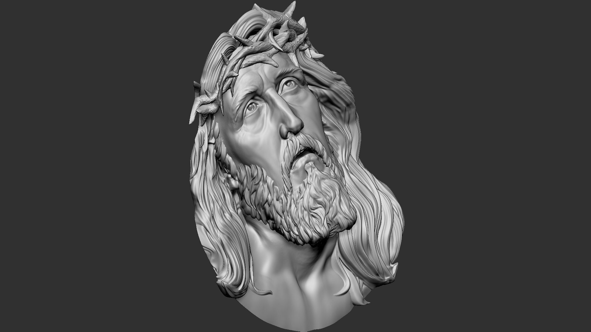 Jesus Relief 06 3D model 3D printable | CGTrader
