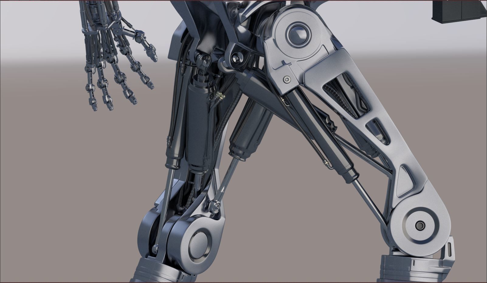 Terminator T800 Salvation Endoskeleton 3D model rigged | CGTrader