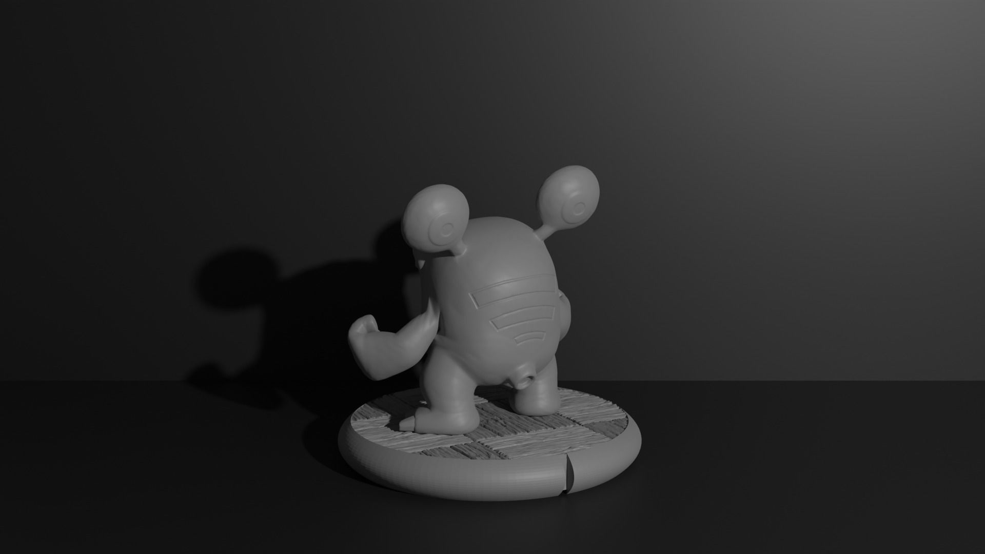 Whismur Loudred and Exploud 3D print model 3D model 3D printable | CGTrader