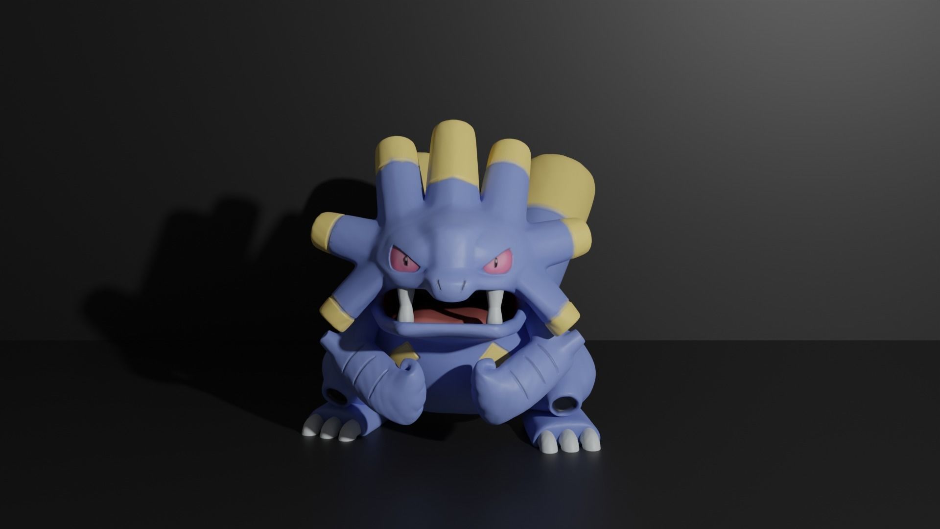 Whismur Loudred and Exploud 3D print model 3D model 3D printable | CGTrader