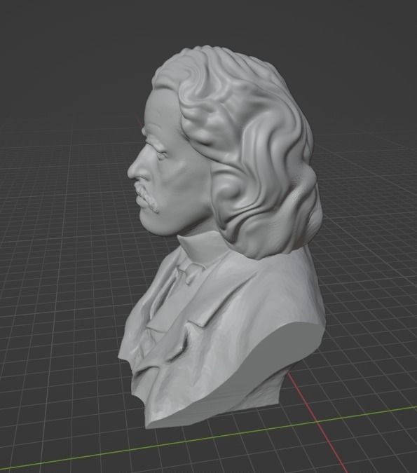 Josef Strauss 3D model 3D printable | CGTrader