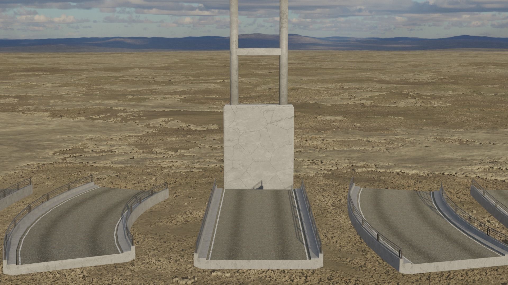 3D model Highway Parts VR / AR / low-poly | CGTrader