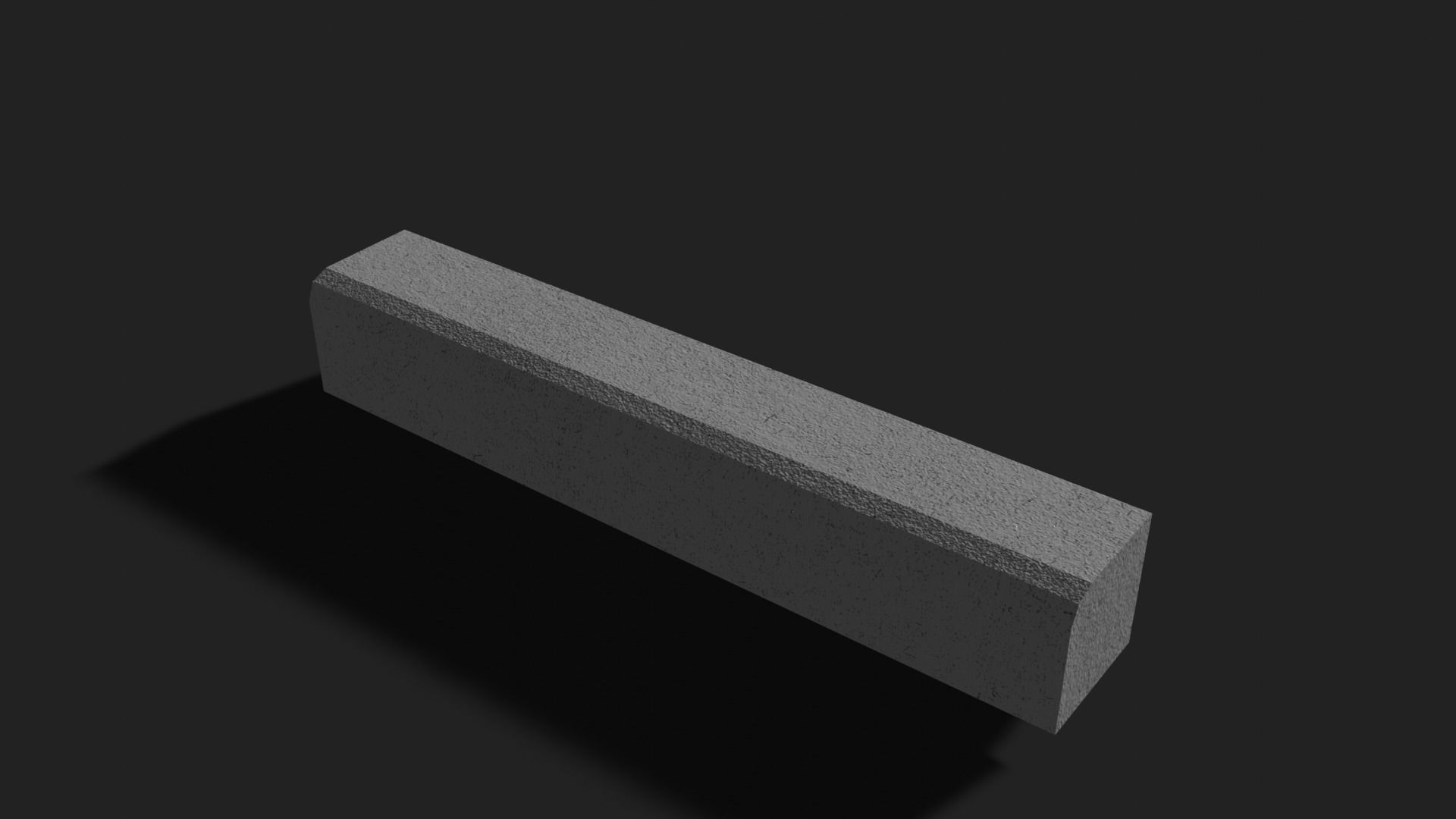 3D model Modular curb VR / AR / low-poly | CGTrader