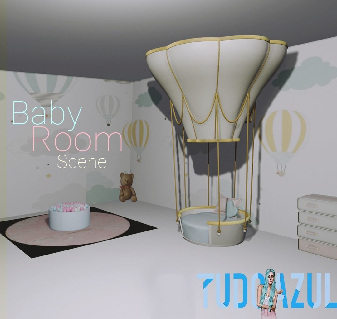 Scene Baby Room 3D model | CGTrader