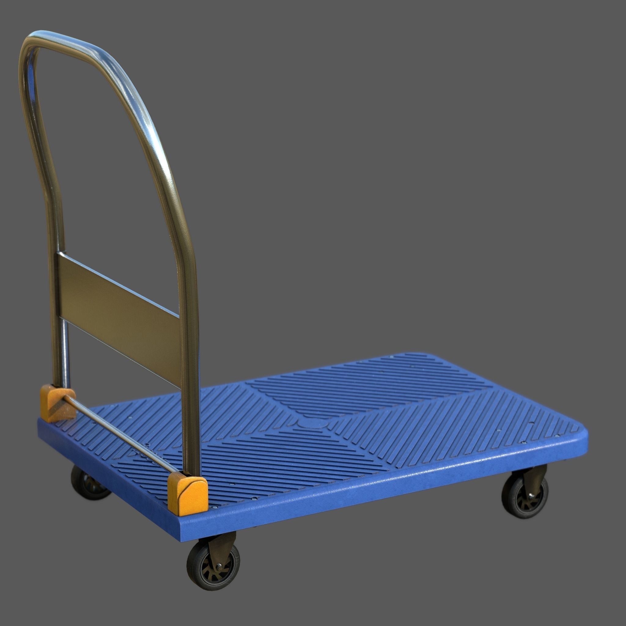 3D model Cart Platform Truck VR / AR / low-poly | CGTrader