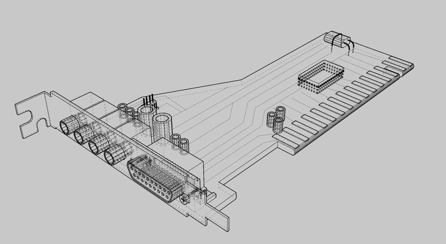 3D model Sound Card VR / AR / low-poly | CGTrader