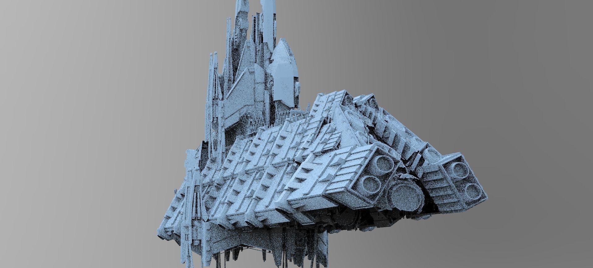 Desert Sail Barge 1 Vessal 3D model | CGTrader
