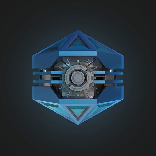 3D Animated Sci Fi Capsule 3D model animated rigged | CGTrader