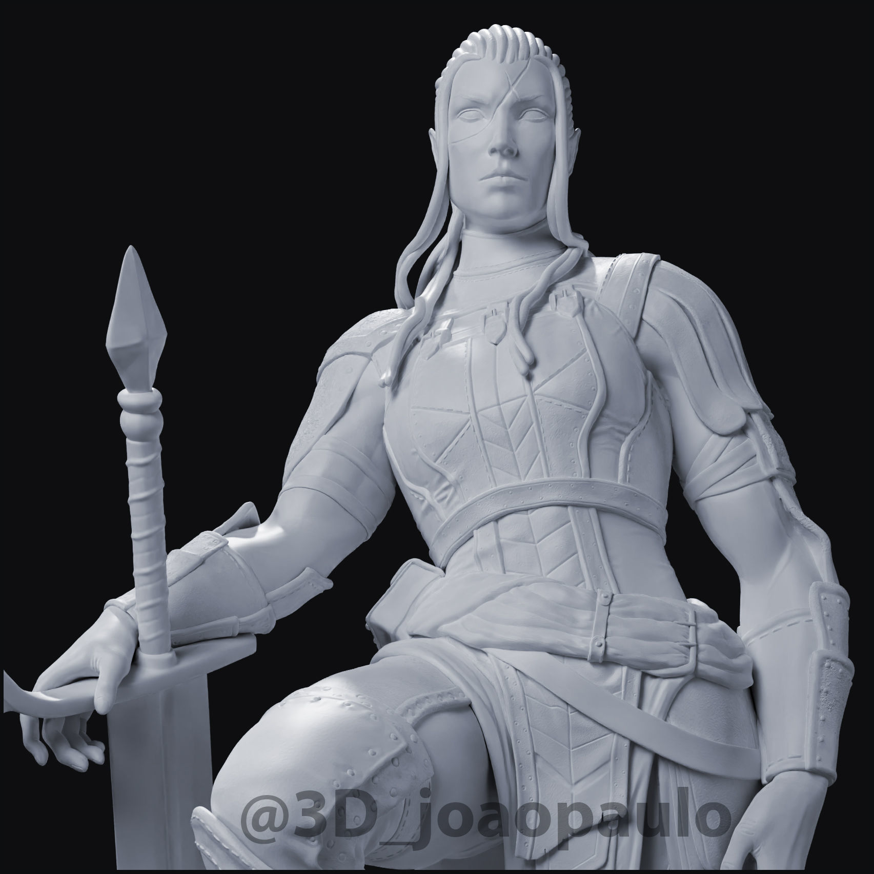 GRAND WARLORD RADHA - MAGIC THE GATHERING MTG 3D model 3D printable ...