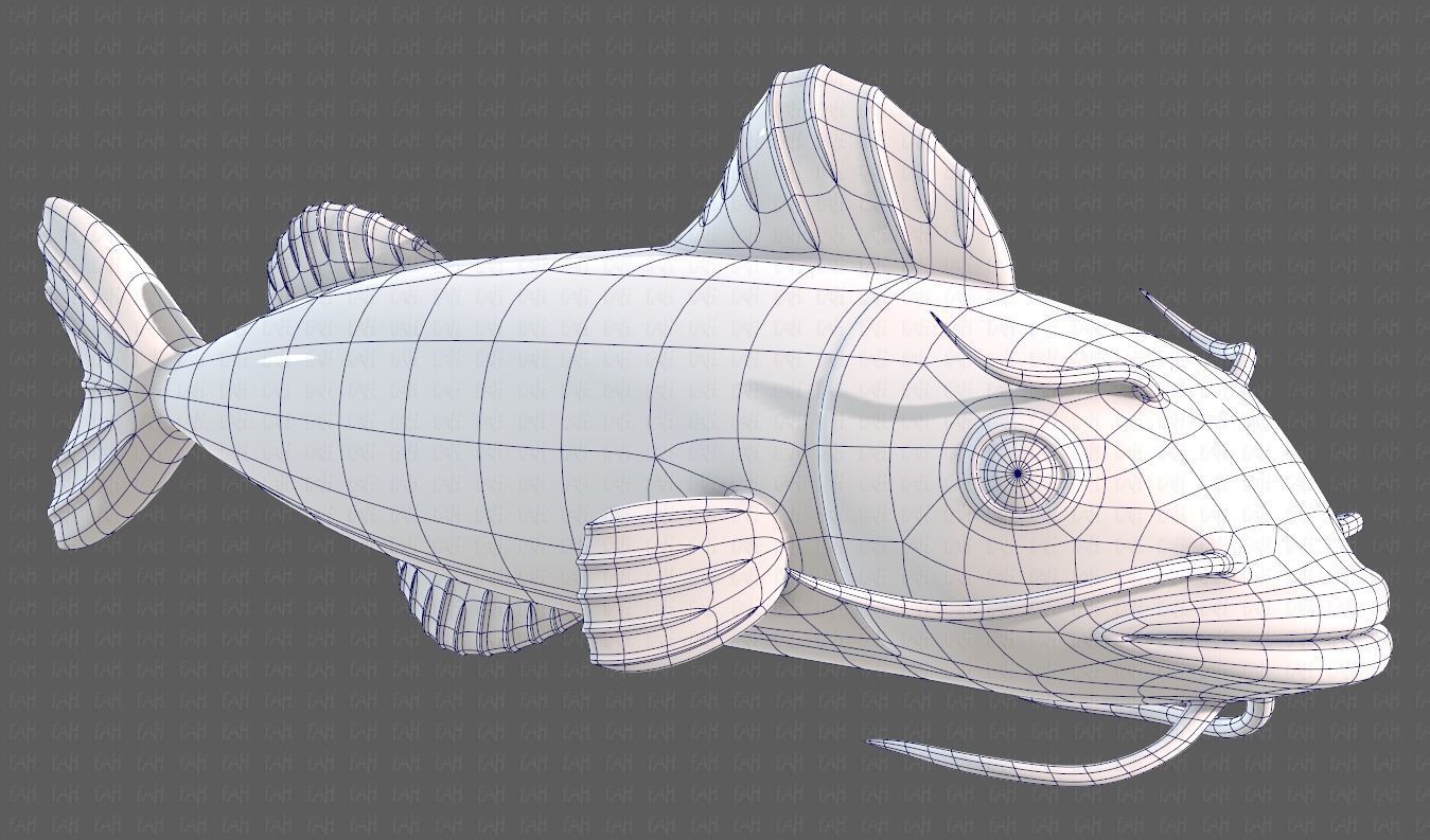 3D model Fish V10 VR / AR / low-poly | CGTrader