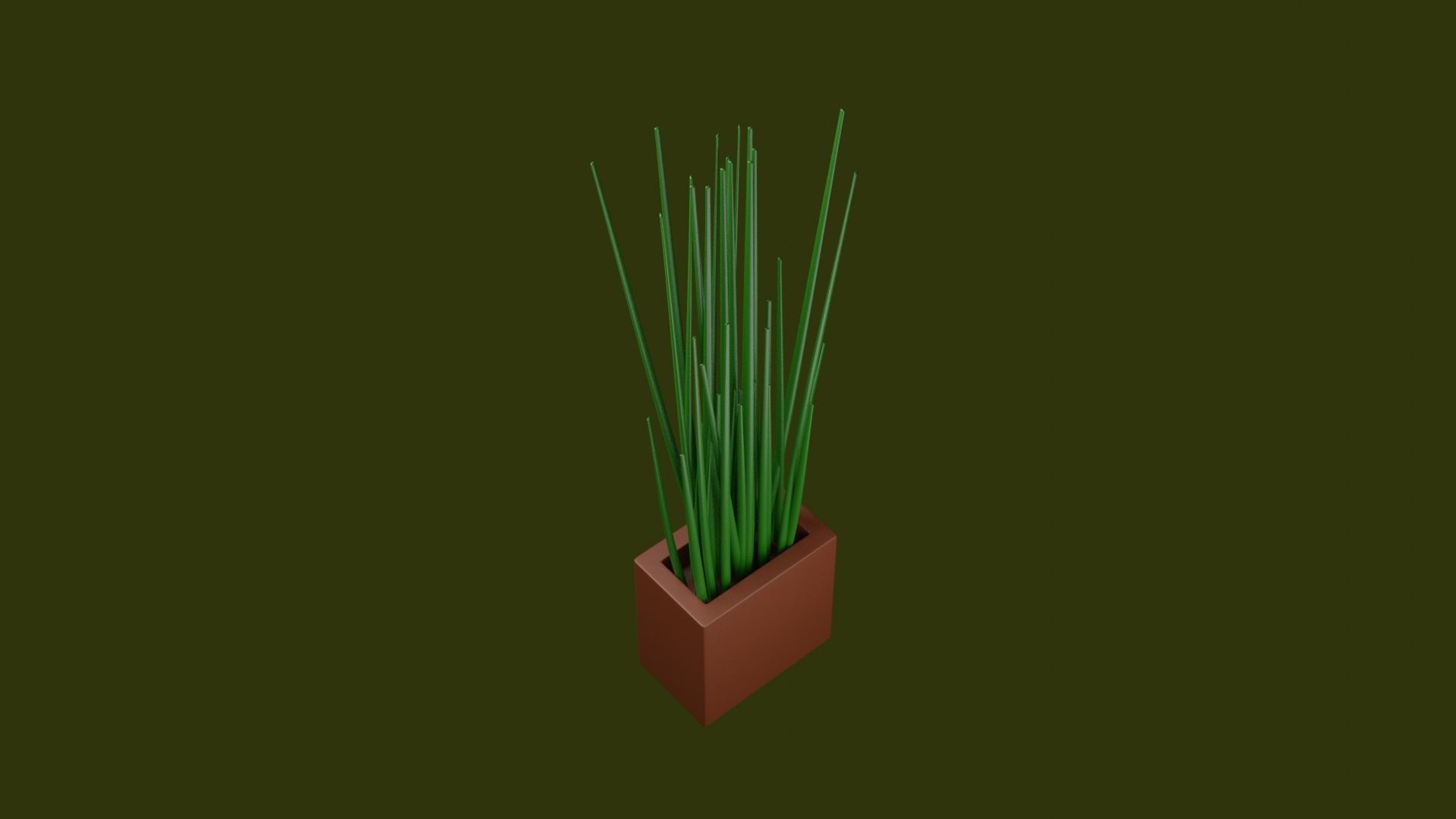 Grass Pot 3D model 3D printable | CGTrader