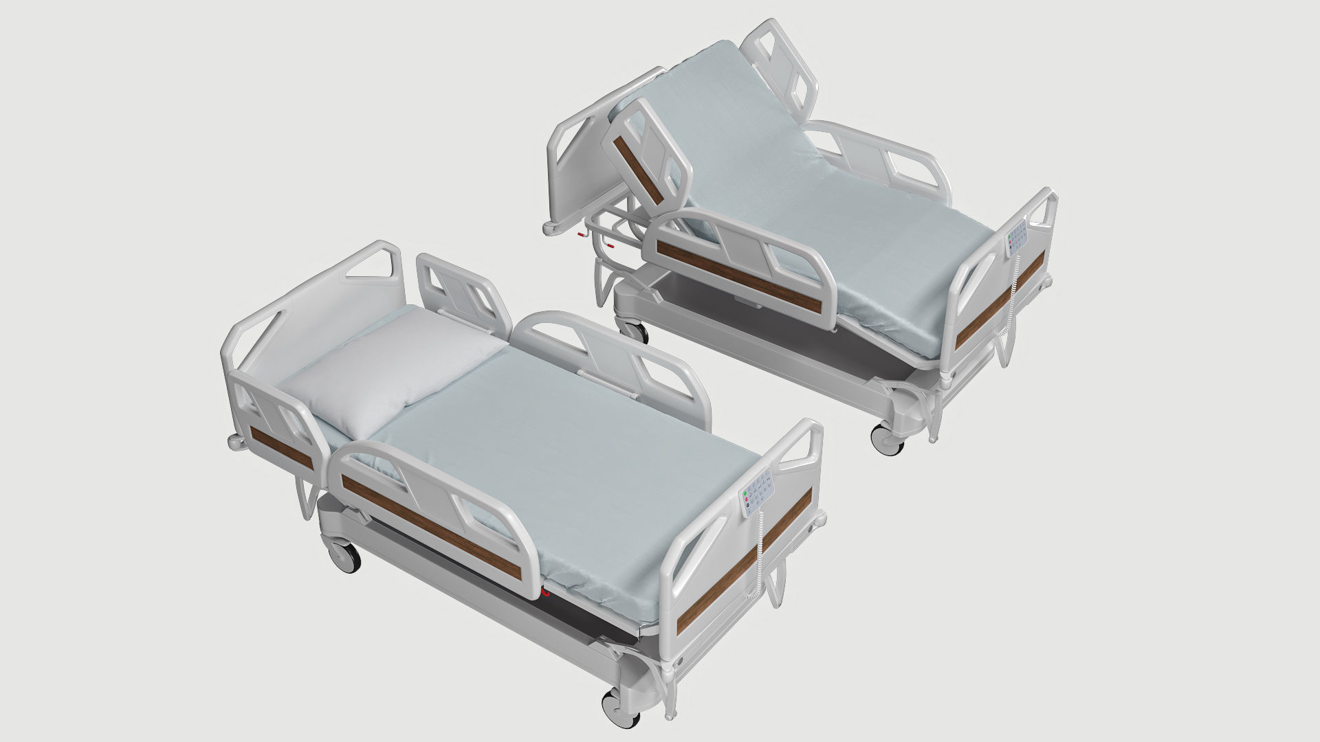 Hospital bed 3D model | CGTrader