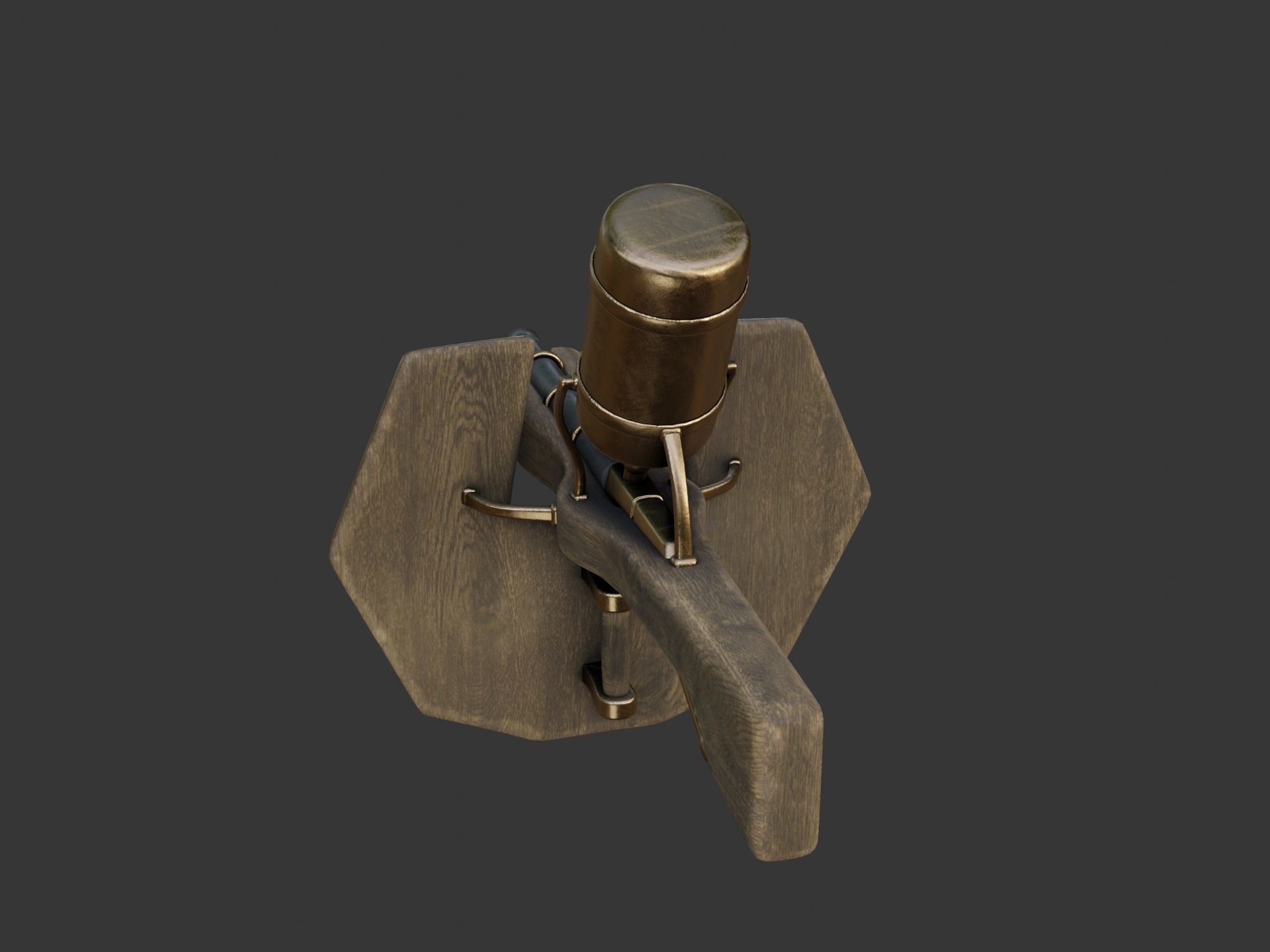 3D model Flamethrower in medieval style VR / AR / low-poly | CGTrader