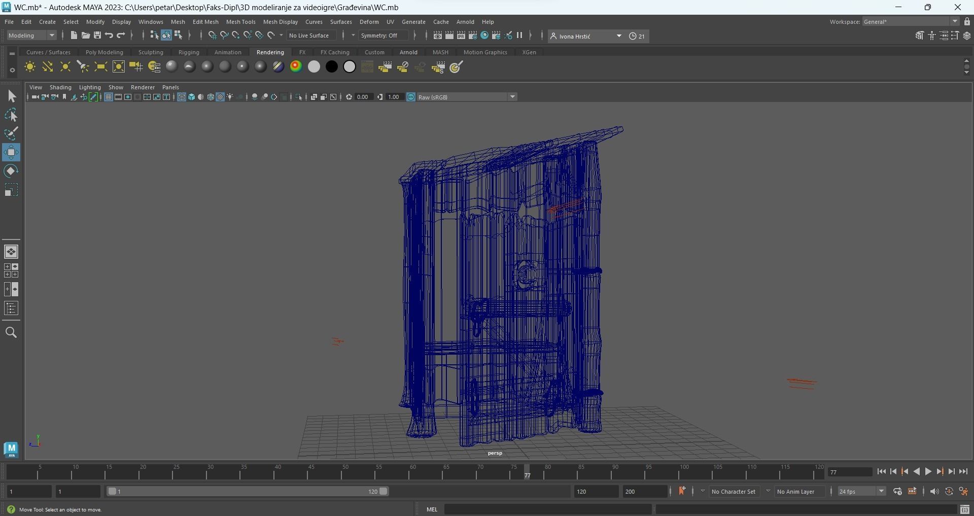3D model Toilet from Shrek VR / AR / low-poly | CGTrader