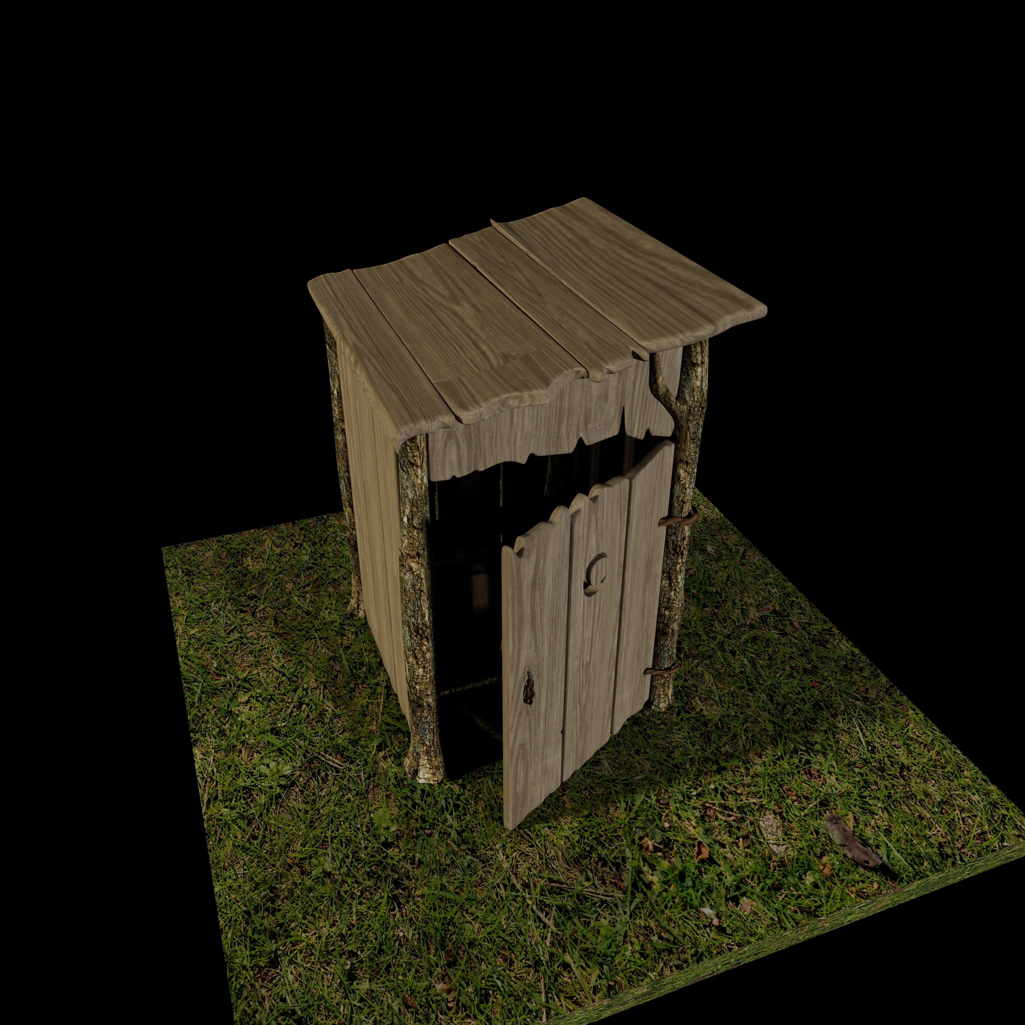 3D model Toilet from Shrek VR / AR / low-poly | CGTrader