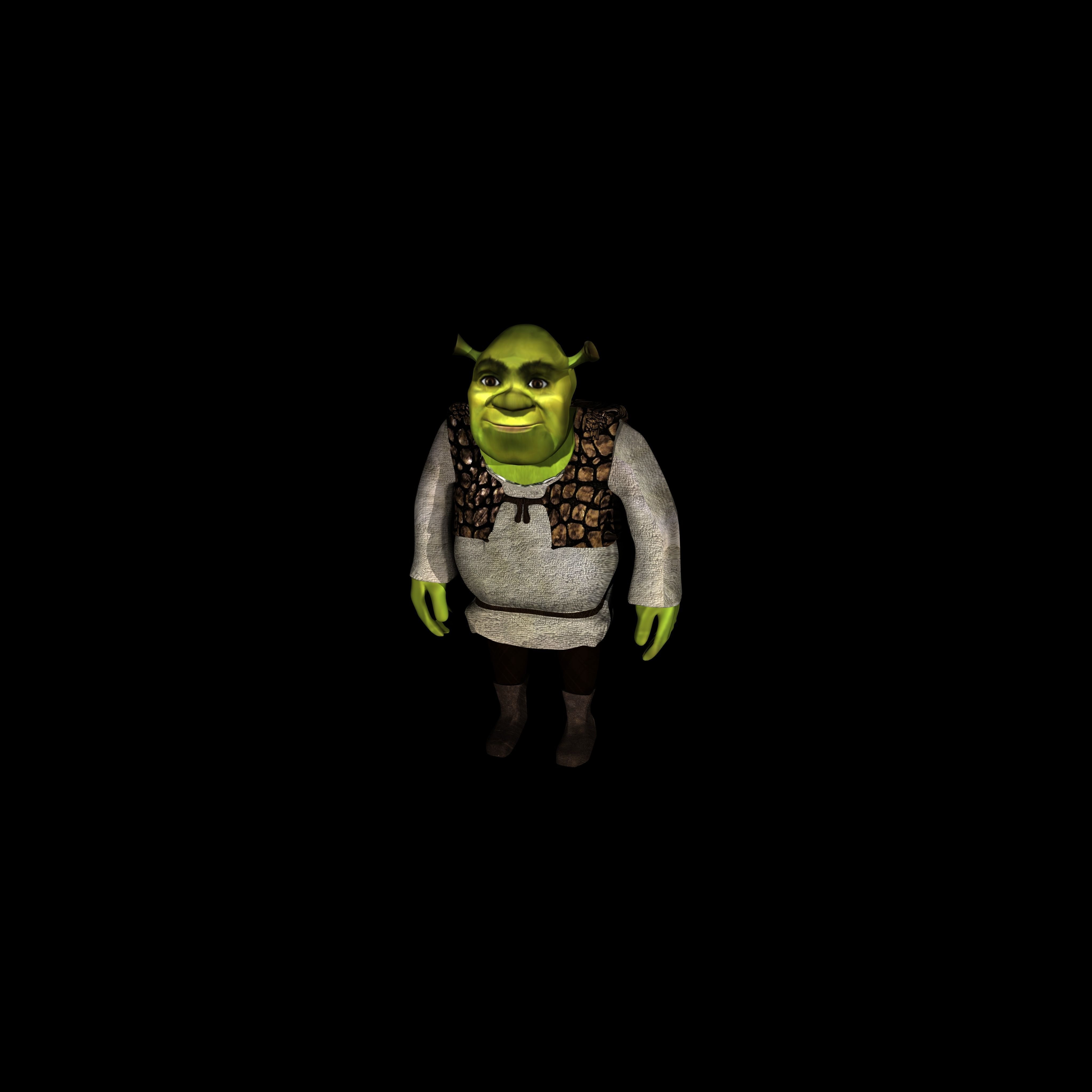 3D model Shrek character VR / AR / low-poly | CGTrader