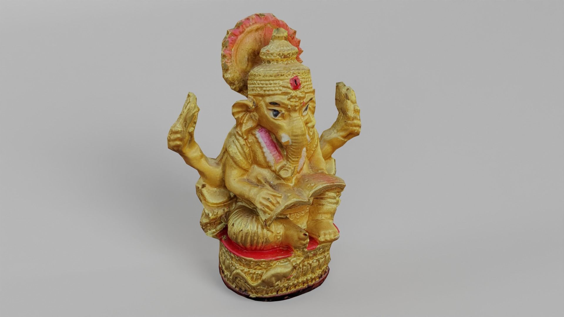 3D model Indian Elephant God Statue VR / AR / low-poly | CGTrader
