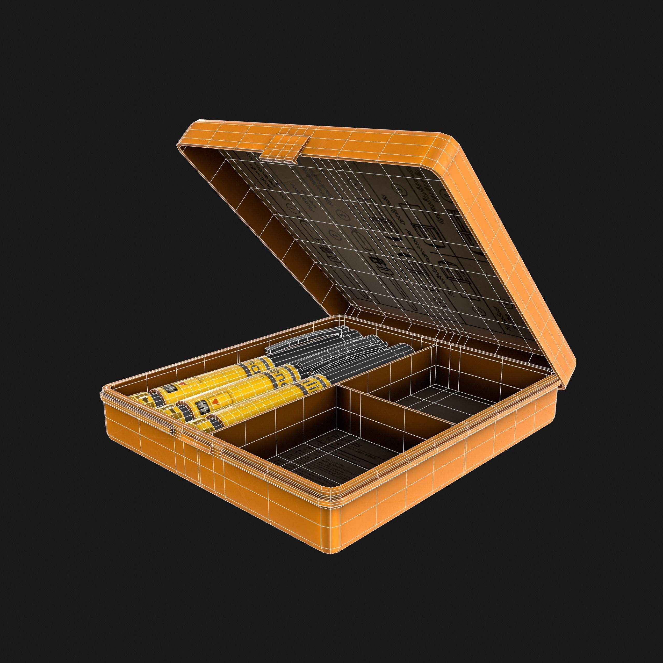 3D model Adrenaline Syringe with Box VR / AR / low-poly | CGTrader