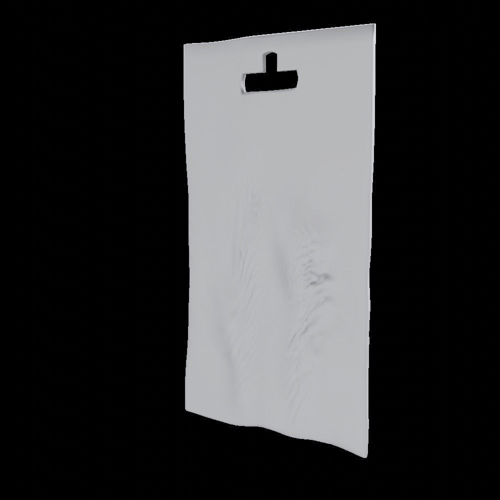 Vacuum-Packed Cannabis Weed Bag 3D model | CGTrader