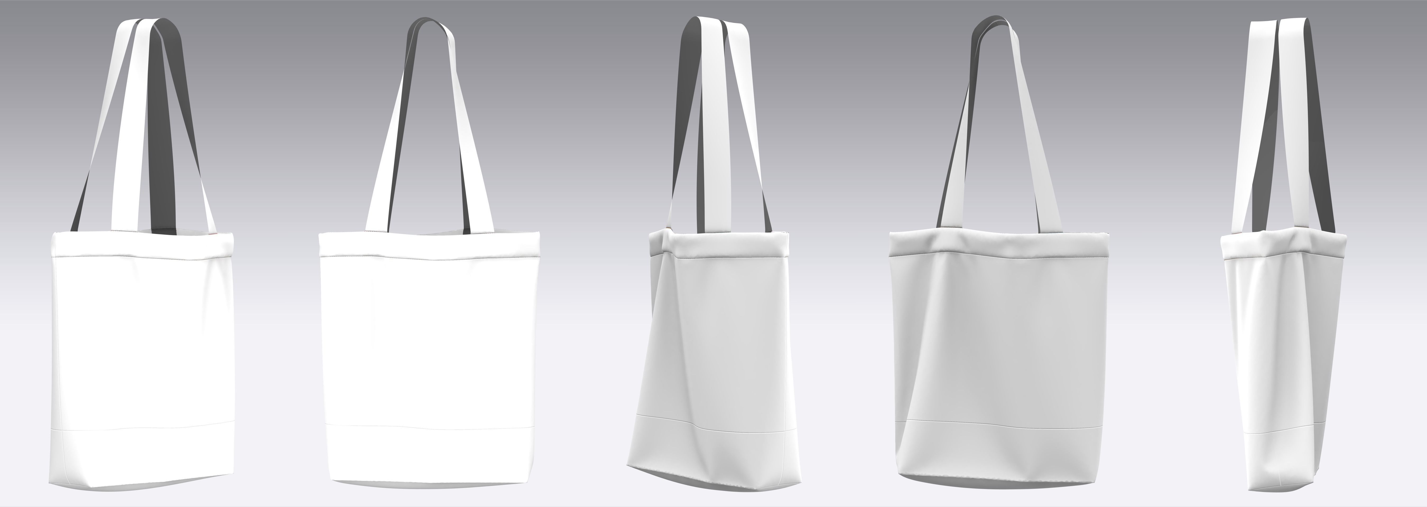 Hand Bag pack MD CLO 3D ZPRJ ZPAC project files 3D model | CGTrader