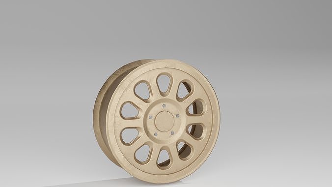 Mid-poly Offroad Rims free VR / AR / low-poly 3D model | CGTrader