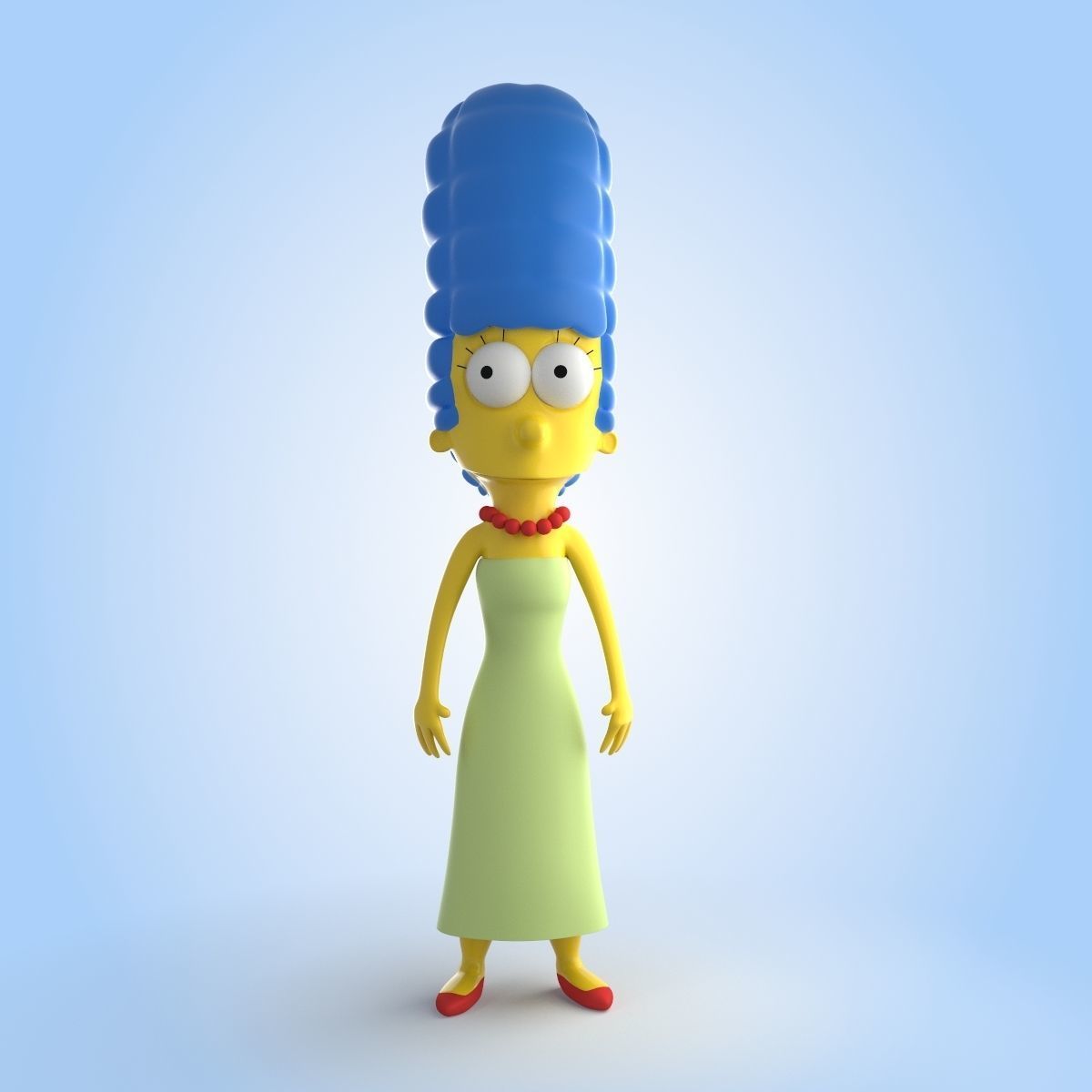 Marge Simpson 3D model | CGTrader