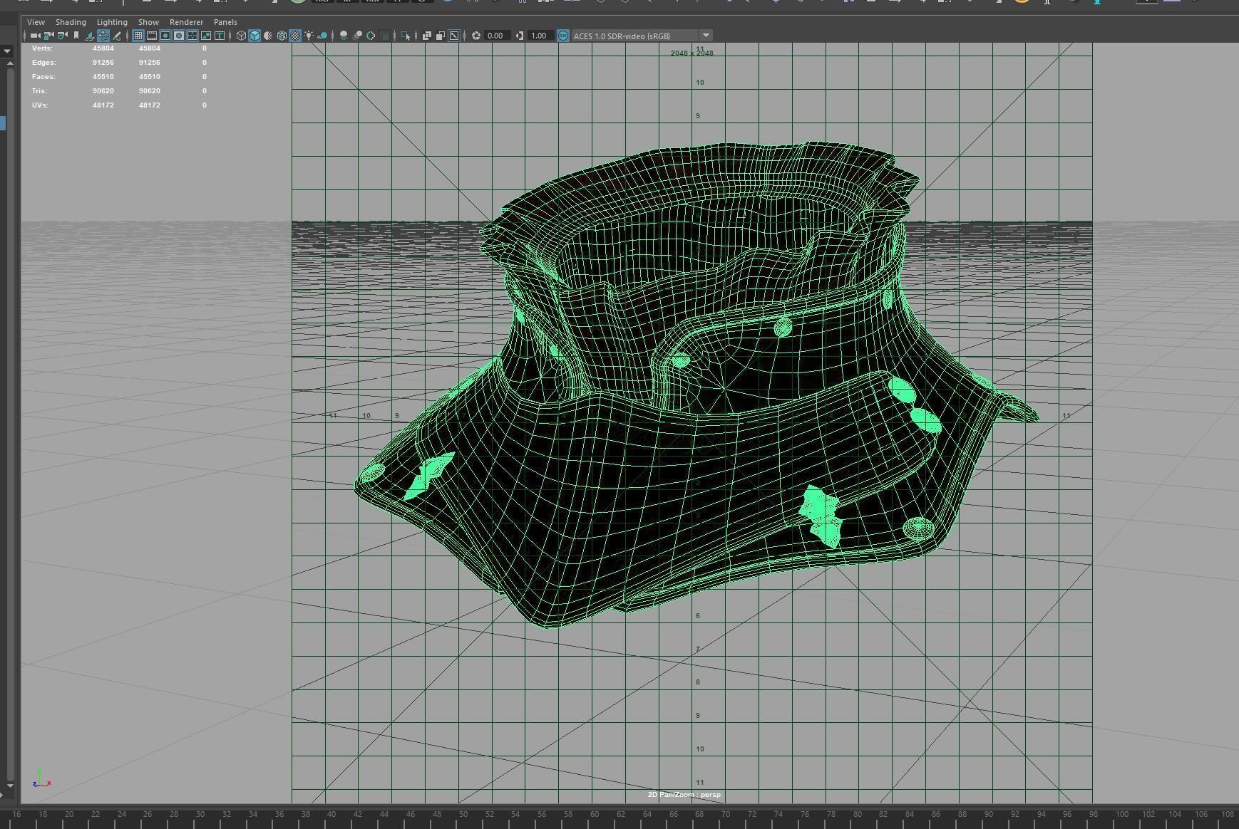Female Knight Neck Armor MidPoly 3D model | CGTrader