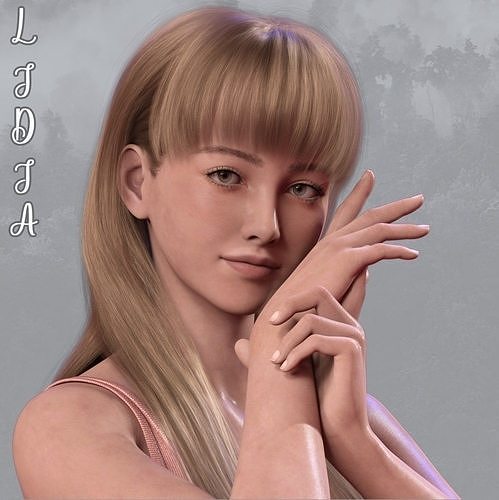 Lidia for Genesis 9 - DAZ3D - 3D model animated rigged | CGTrader