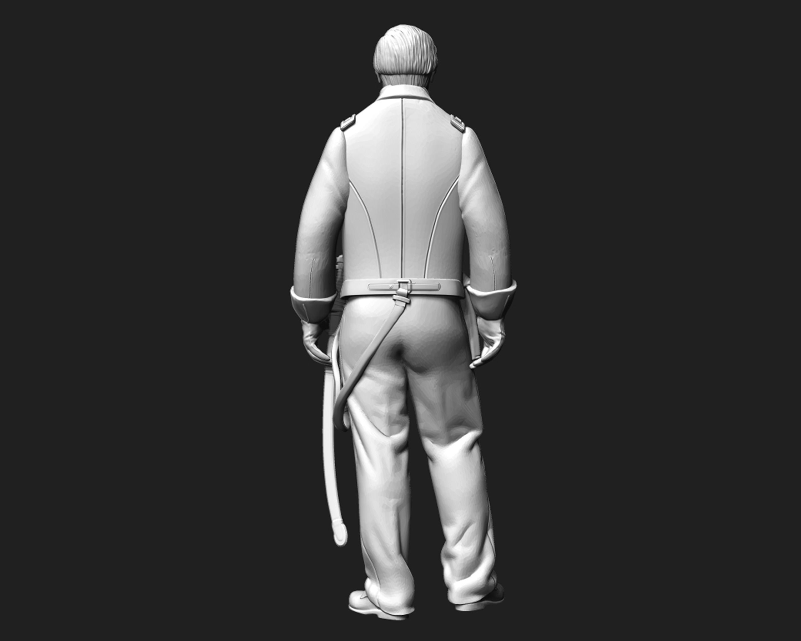 Alonzo Cushing sculpture 3D model 3D printable | CGTrader