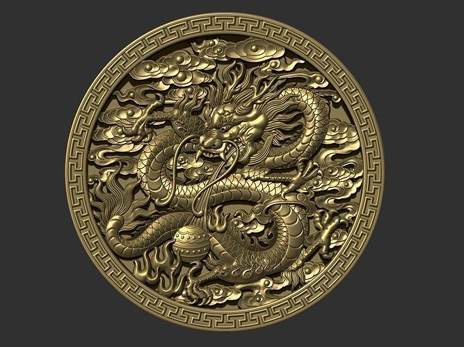 Dragon pendant 3D model 3D printable | CGTrader