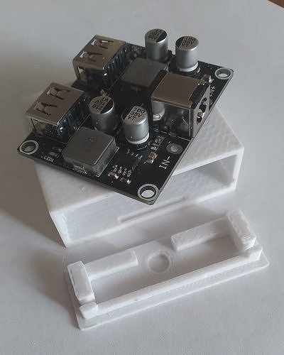 Case for DC-DC fast charger board AJ-27-2-L 3D model 3D printable ...