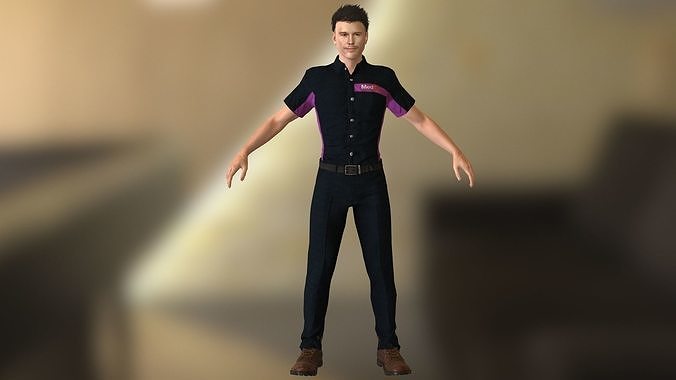 3D model Chris Pratt VR / AR / low-poly | CGTrader