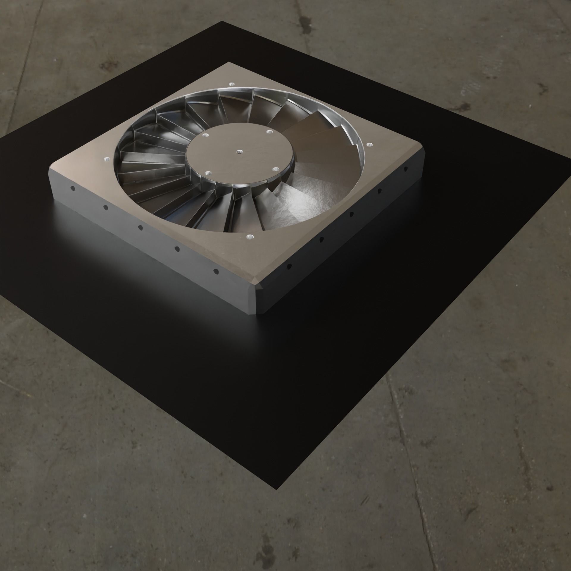 Fan Material free 3D model | CGTrader