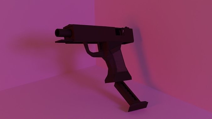 3D model Pistol like a alyx from Half Life VR / AR / low-poly | CGTrader