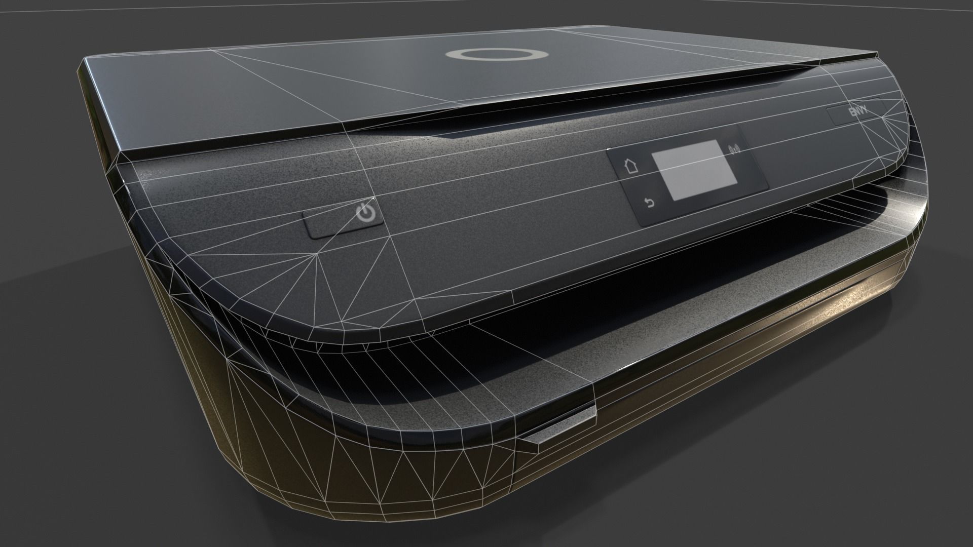 3D model Printer V01 - Low Poly VR / AR / low-poly | CGTrader