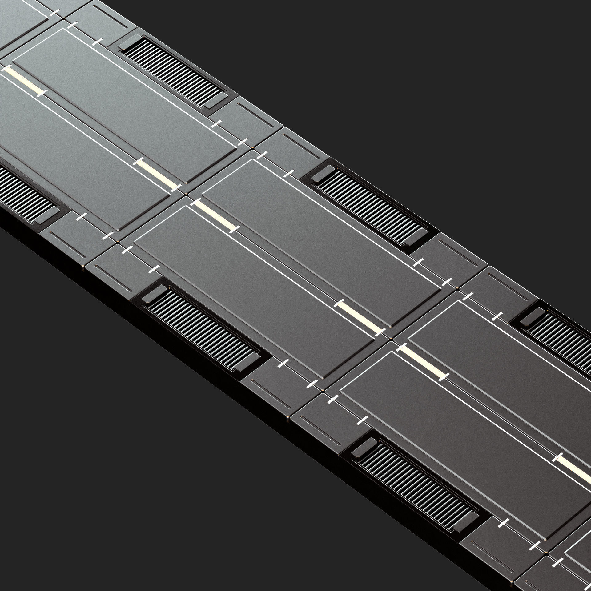 Sci-Fi Panels Pack 3D model | CGTrader