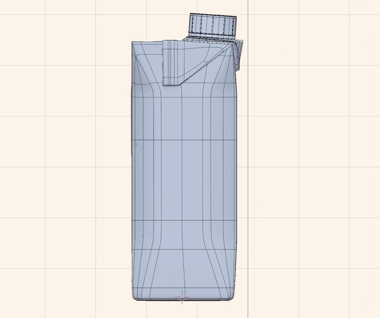 3D model Juice Box PBR ready for AR close up shots Commercial render VR ...