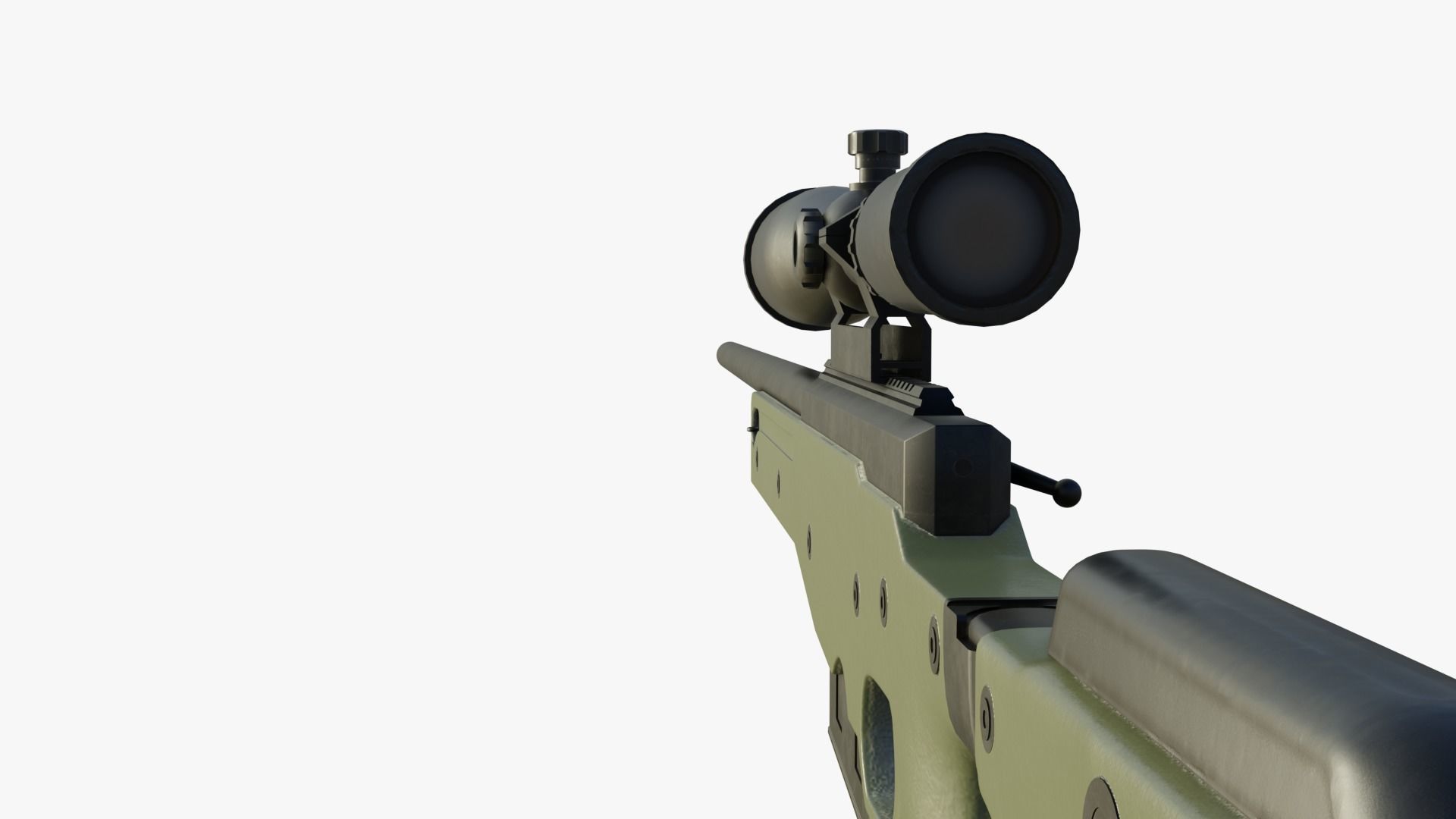 AWP Sniper Rifle 3D model | CGTrader